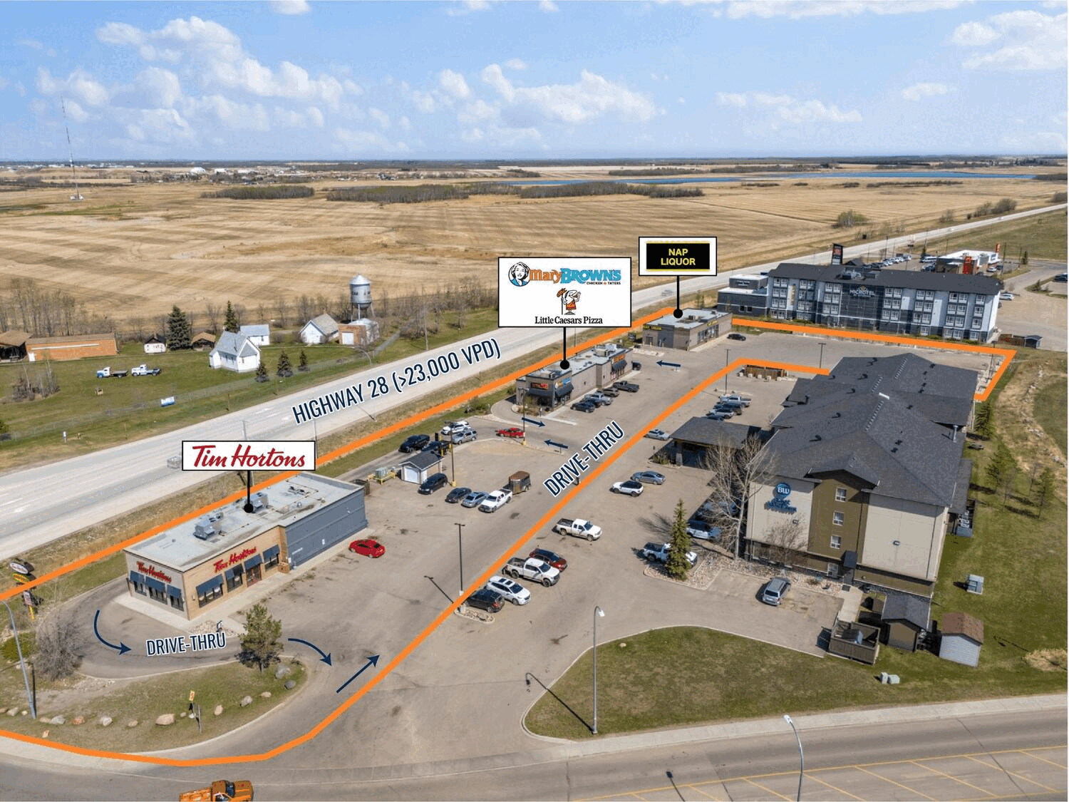 FOR SALE | NNN QSR DRIVE-THRU ANCHORED STRIP CENTRE