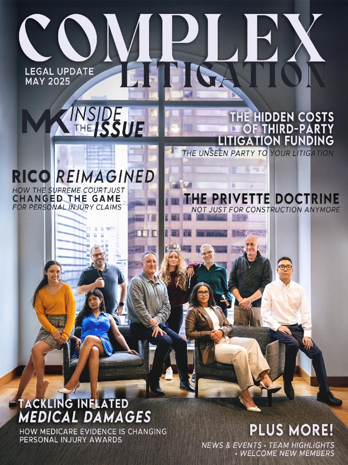 Our Complex Litigation Newsletter Just Got a New Look!!