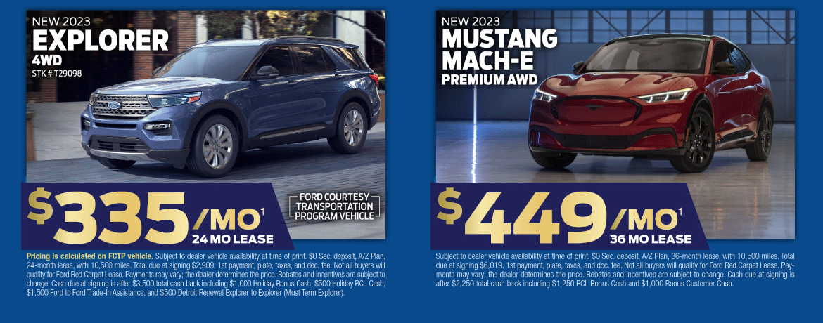 4 Days Only for Amazing Year-End Deals at Village Ford!