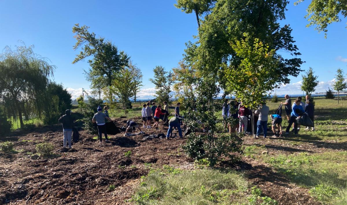 Volunteers Prepare Park for Plantings