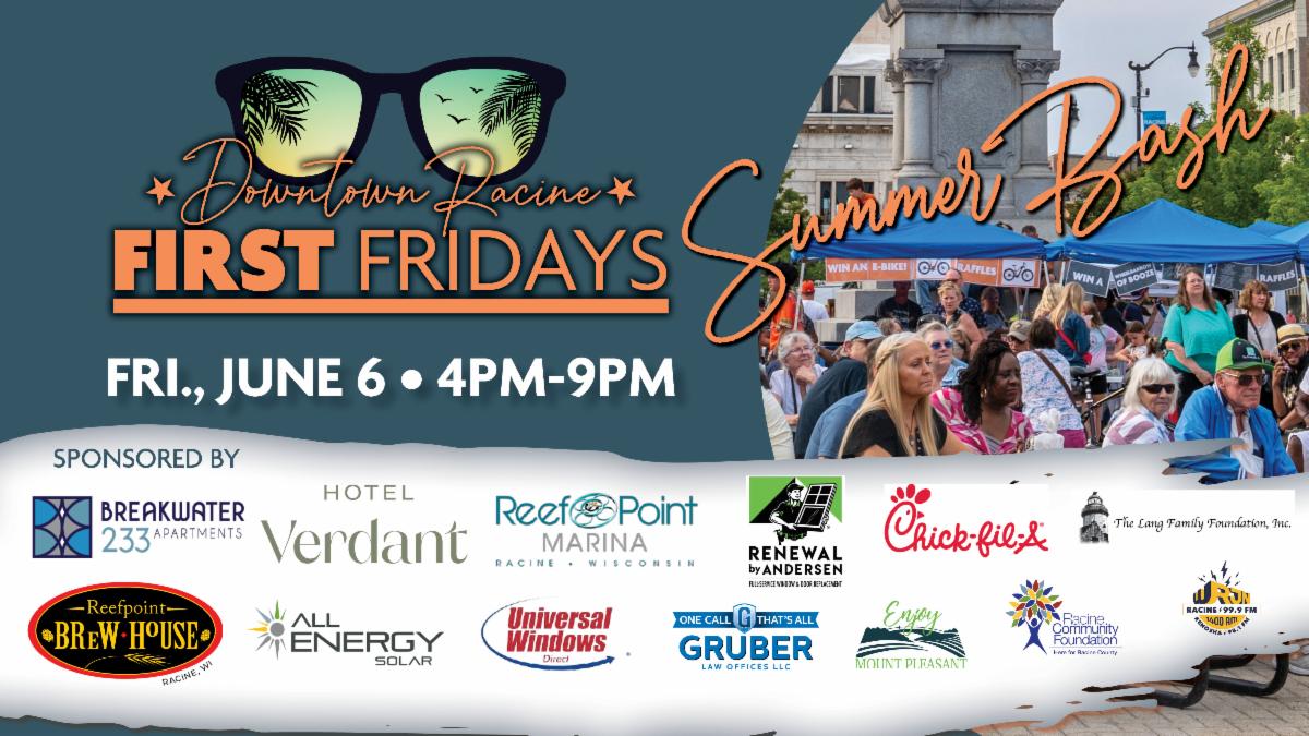 First Friday Vendor Map & Info for June 6 - Please Read!