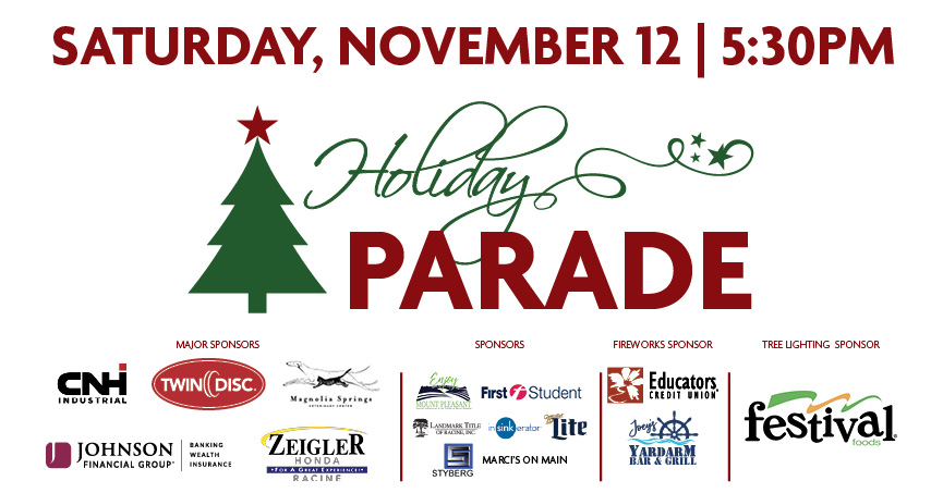 2022 Holiday Parade Line-up