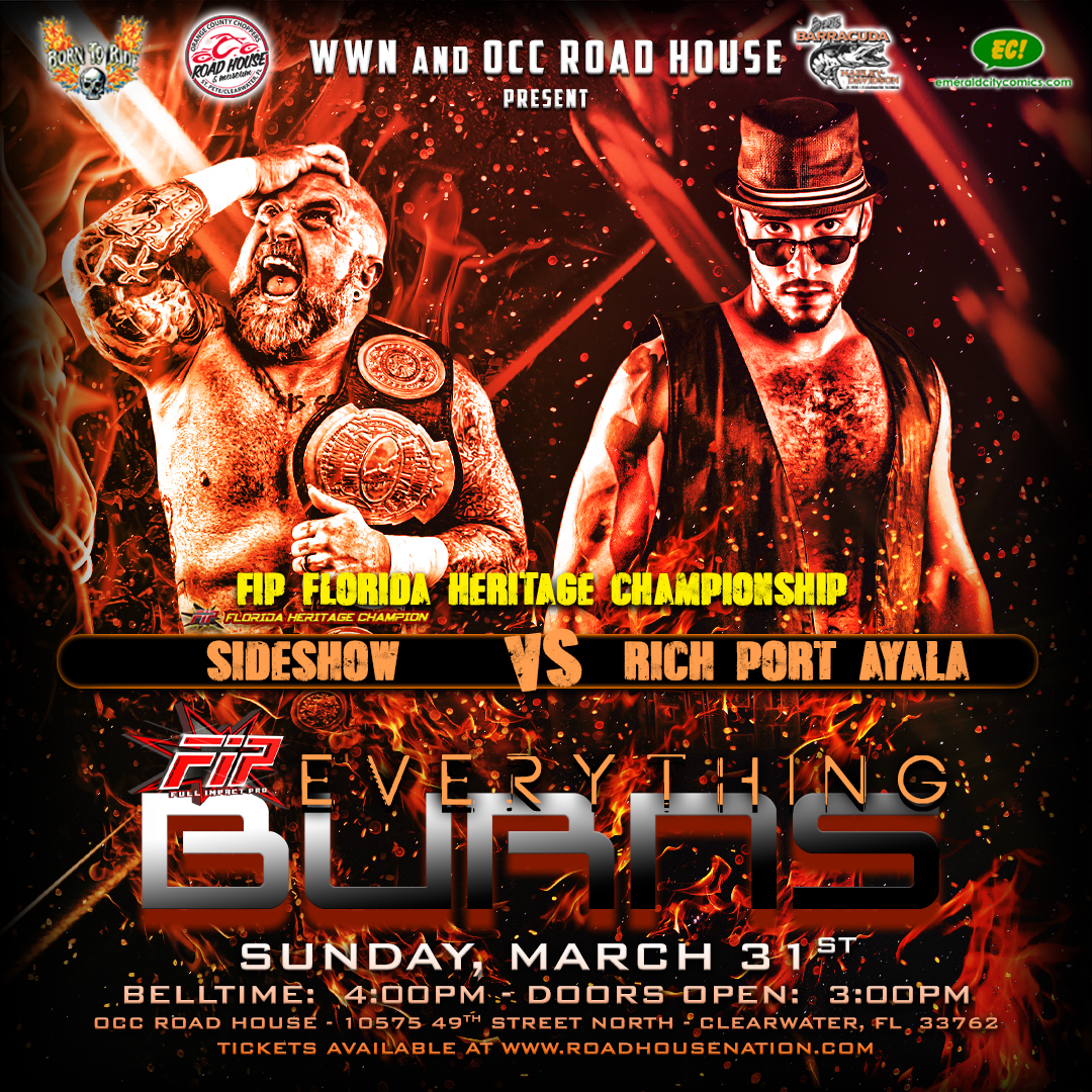 Get ready for FIP on Sunday, March 31st at the OCC Road House with Bert ...