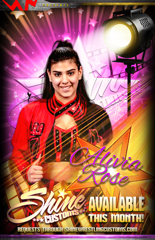 Welcome Alivia Rose to SHINE Wrestling Customs!