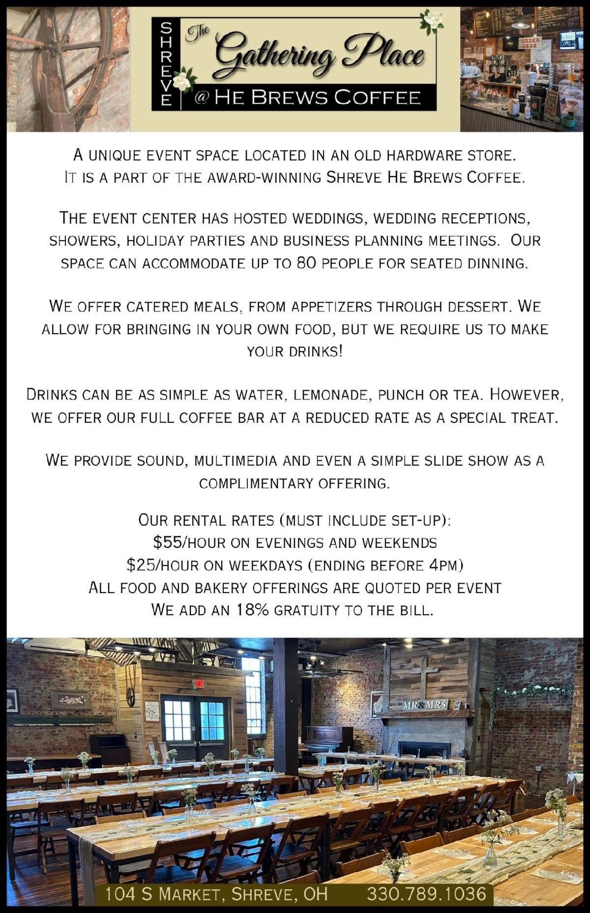 The Gathering Place @ Shreve He Brews Coffee