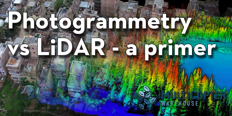 Webinar: Photogrammetry Vs. LiDAR a Primer form Multicopter Warehouse