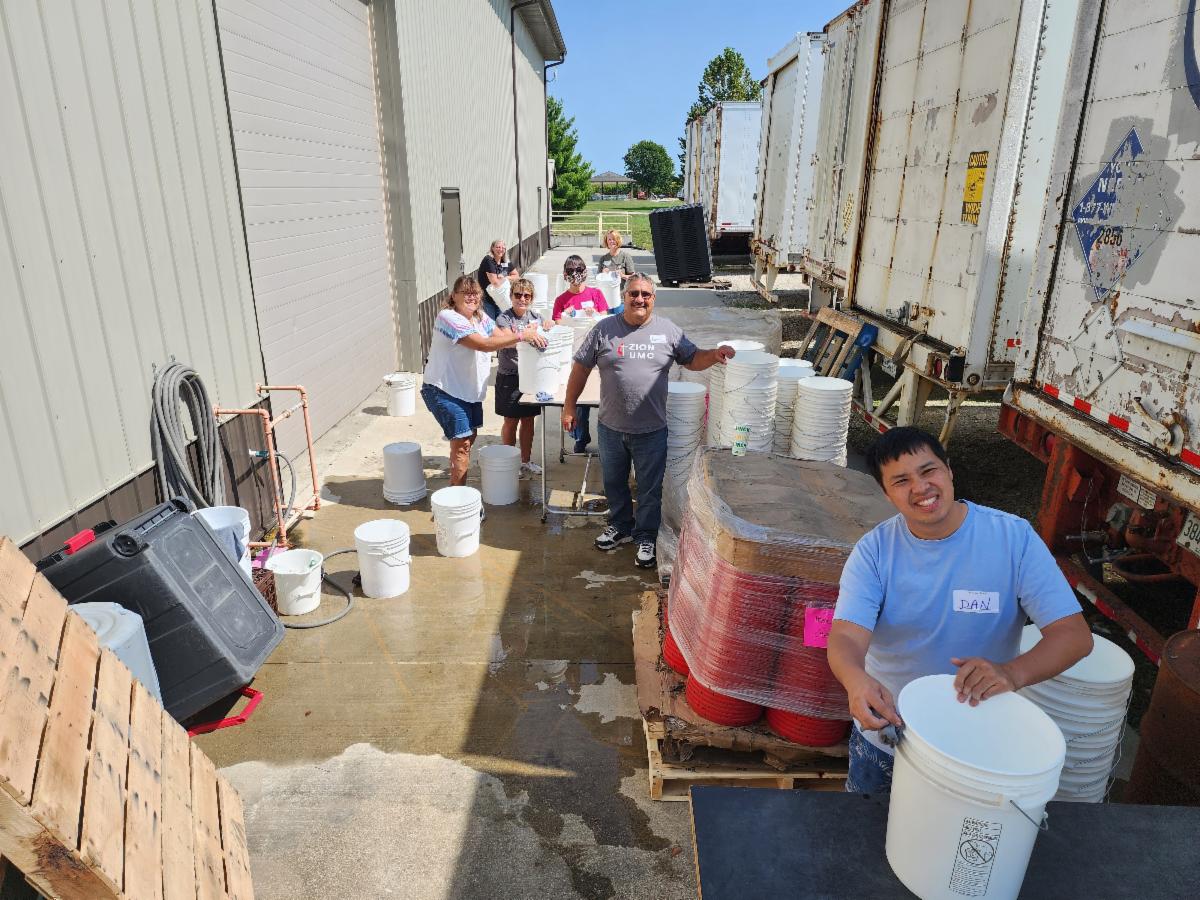 NOMADS spend three weeks serving at Midwest Mission.