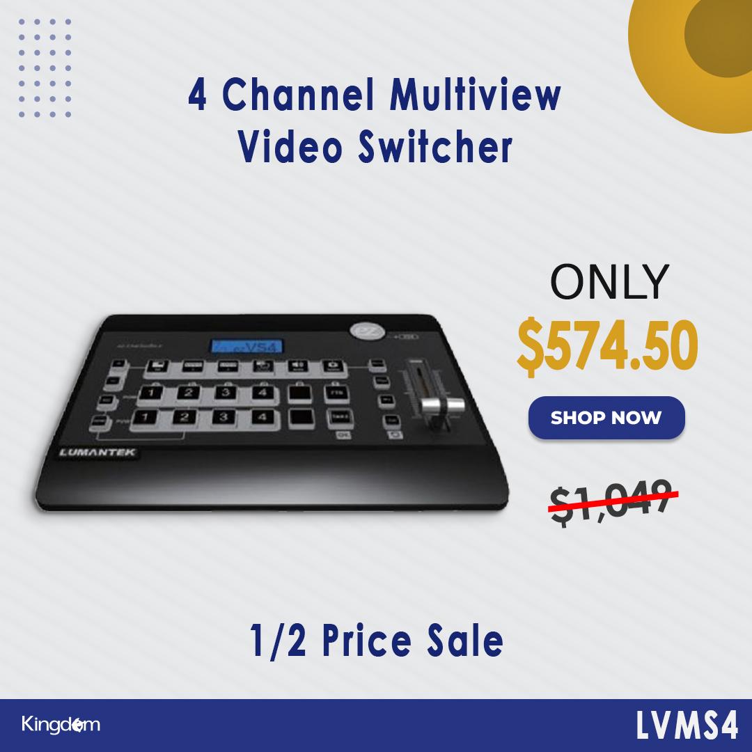 Lowest Cost Complete Live Streaming Package