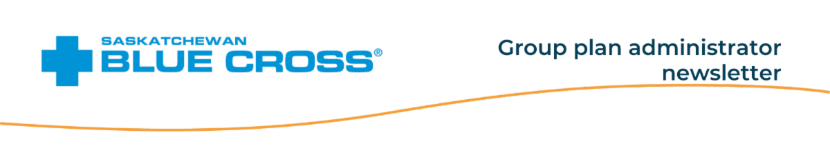 Your July newsletter from Saskatchewan Blue Cross