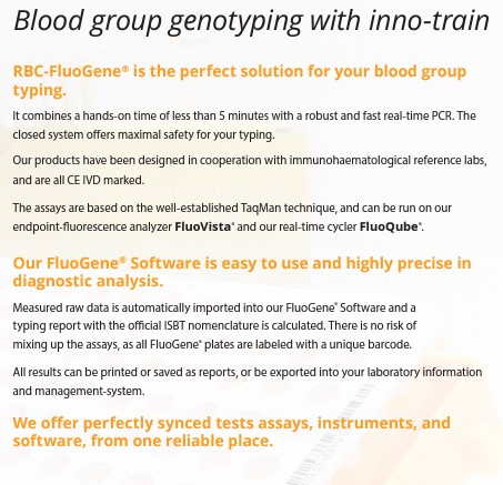 Schedule a product demo with inno-train Diagnostik