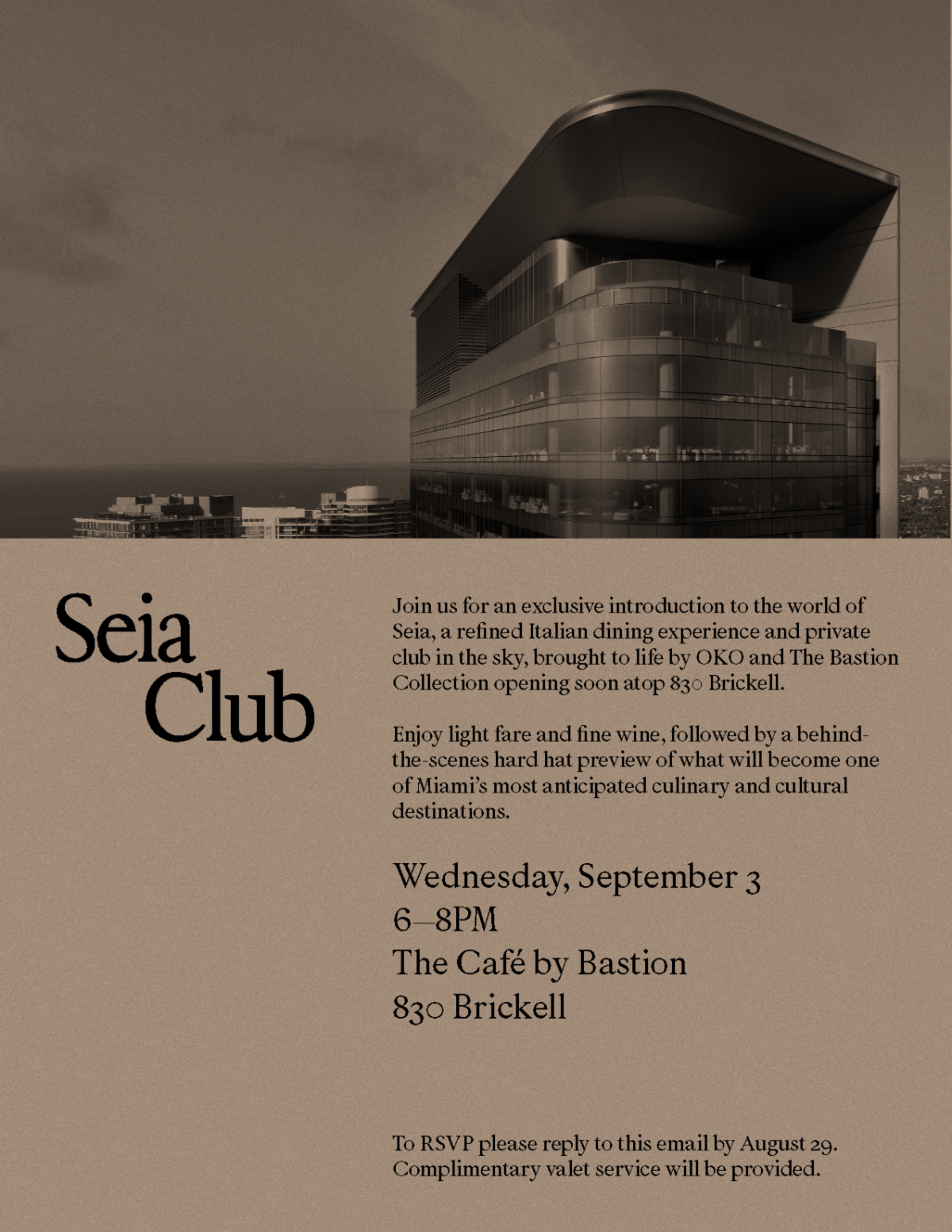 Exclusive Invite: LCN x Seia Club Experience