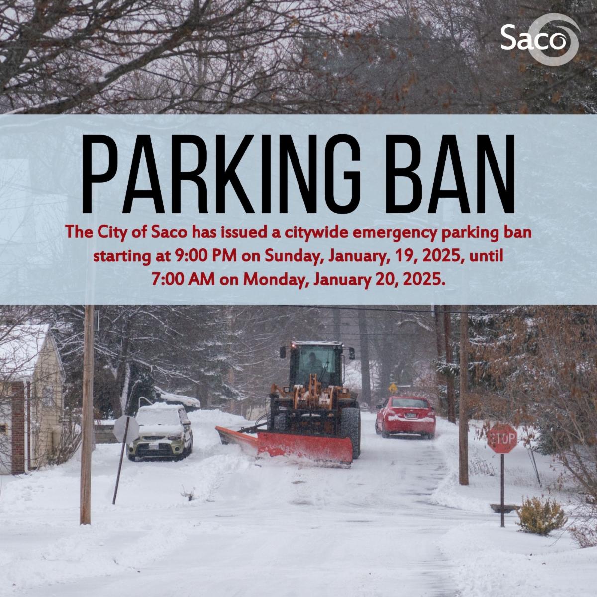 Parking Ban Notification