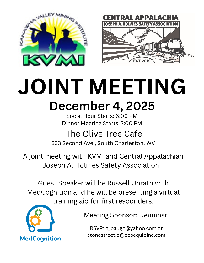 December Meeting Notice
