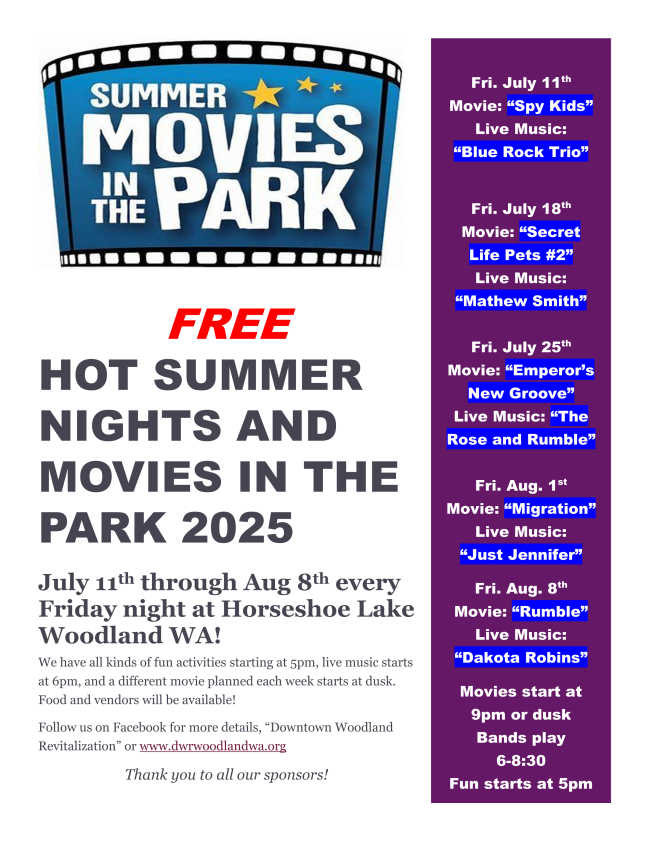 Weekly blast 8/7/2025