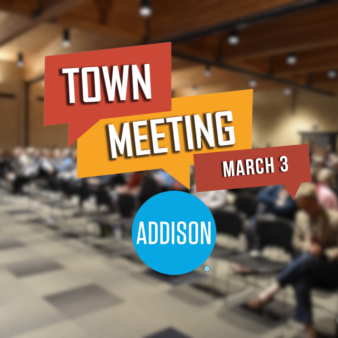 Here's your Weekly Update from the Town of Addison 2.6.2026