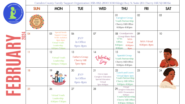 February Events and Groups