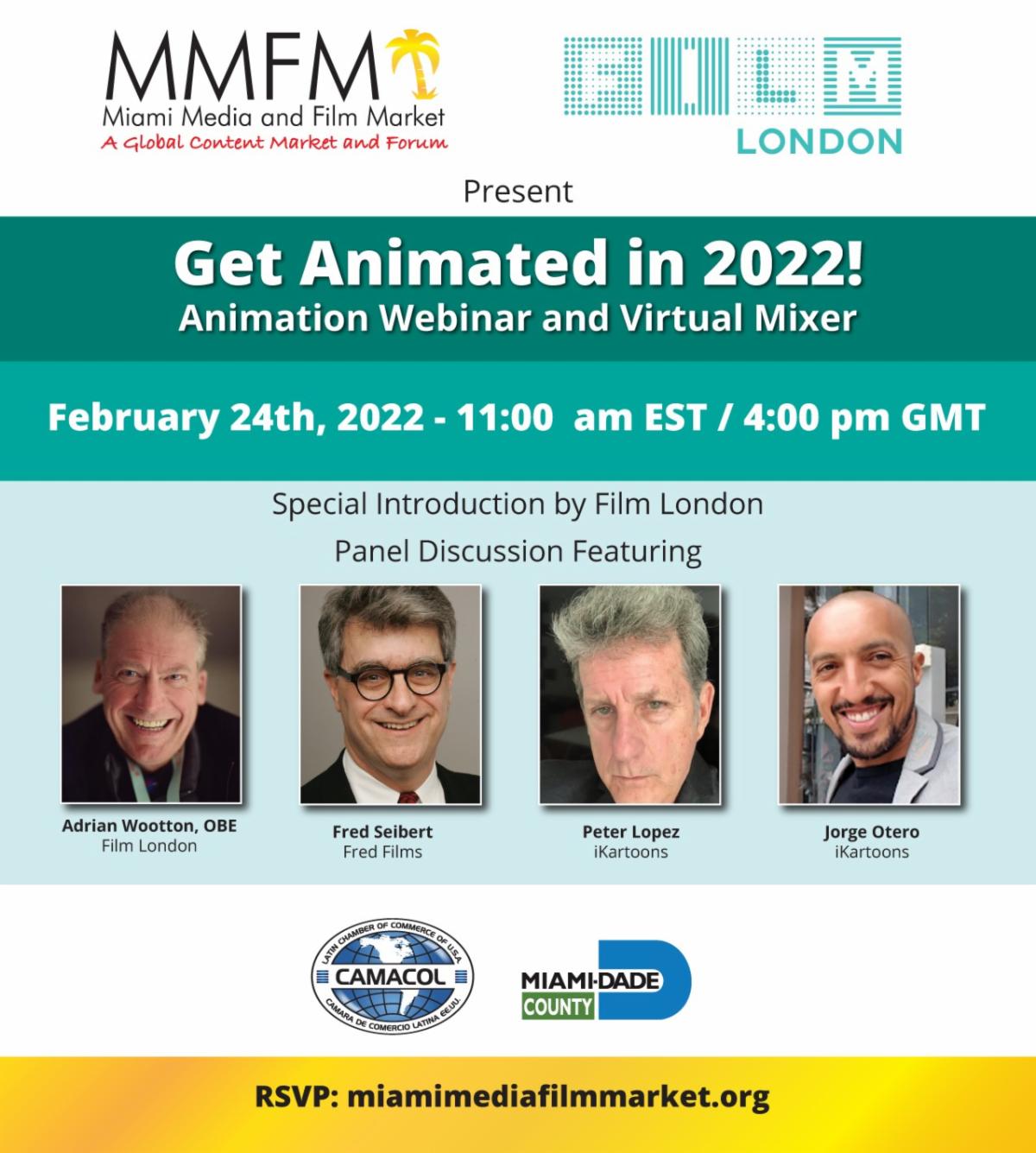 MMFM - Live Animation Webinar with Film London, Fred Films & iKartoons