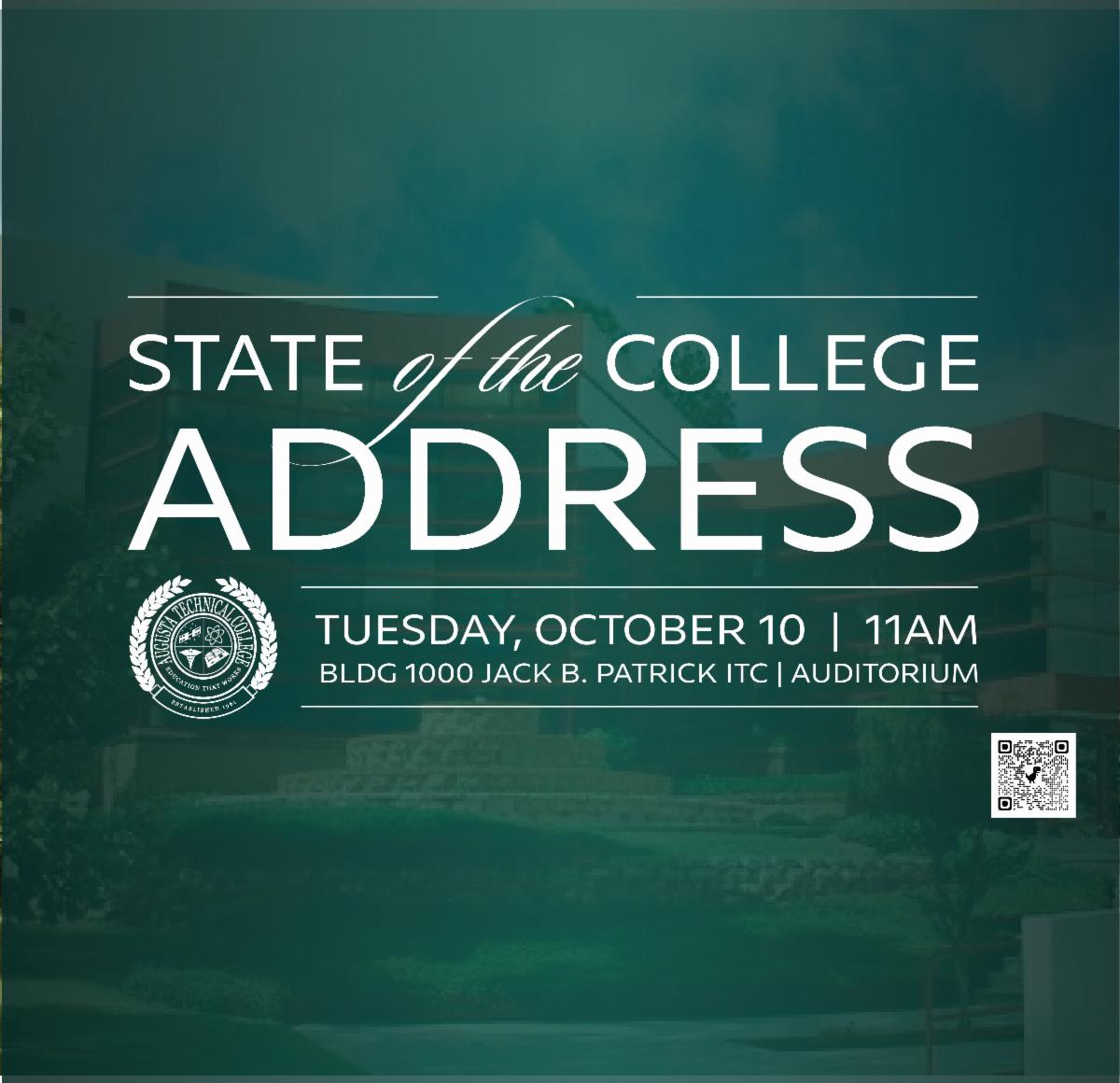 Augusta Technical College 2023 State of the College Address