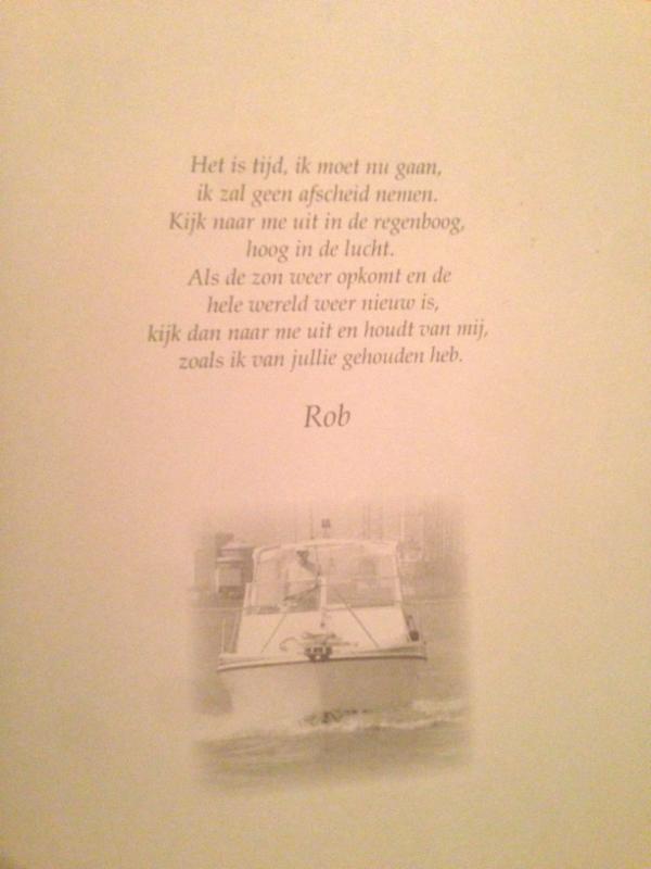 Rob Hoefakker overleden