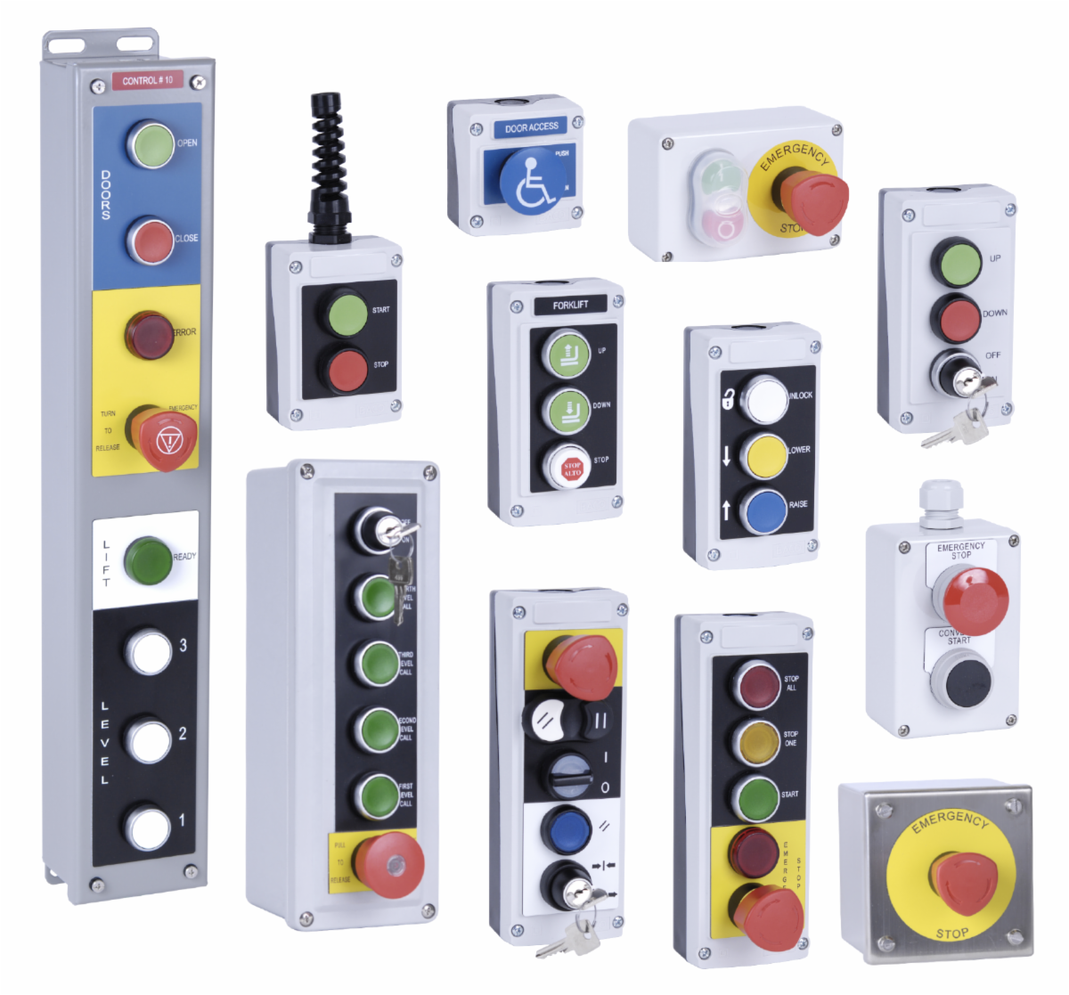 Convenient, Pre-Assembled BACO Custom Control Stations