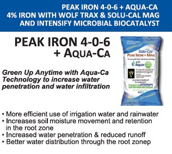 Keep it Green with Peak Iron from Solu-Cal