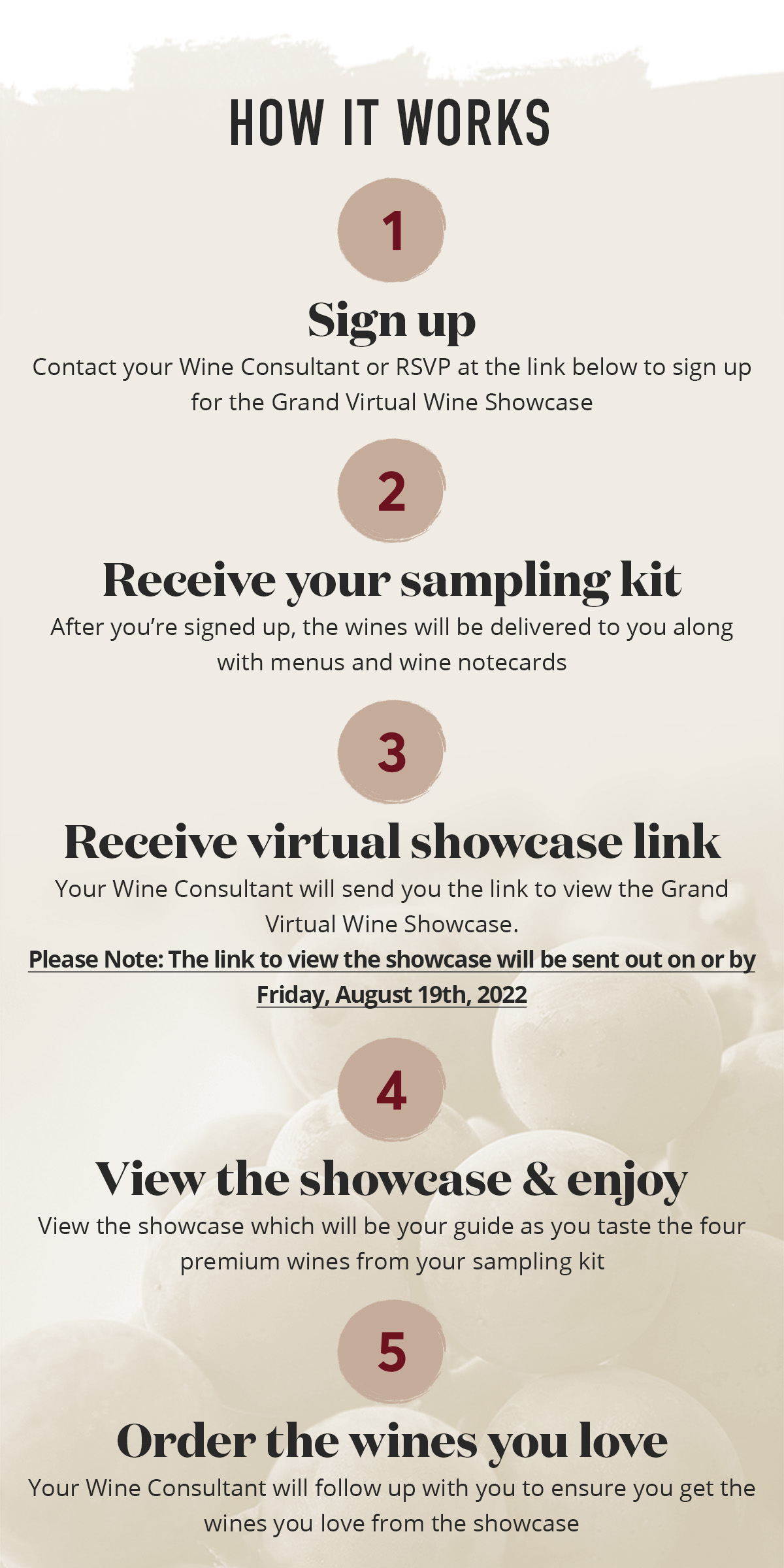 Announcing: Grand Virtual Wine Showcase