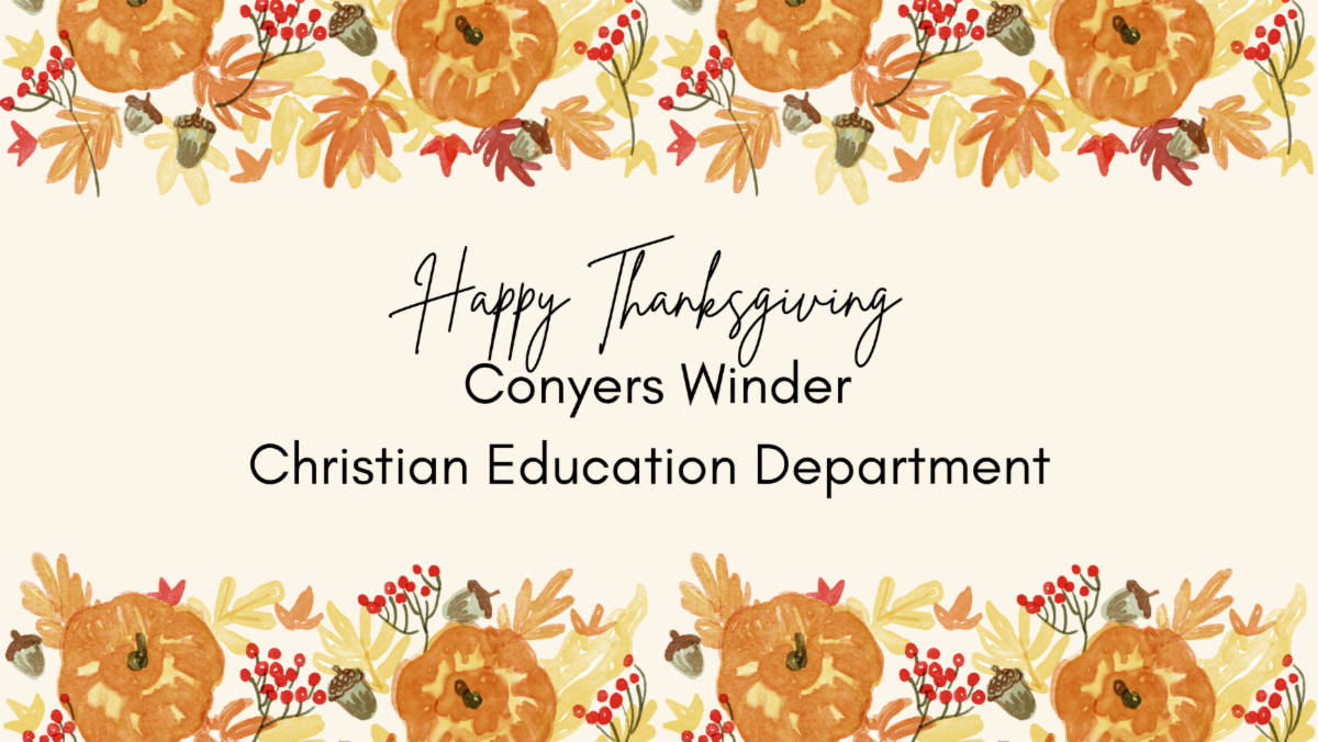 Conyers Winder District Christian Education New Officers 2023-2024