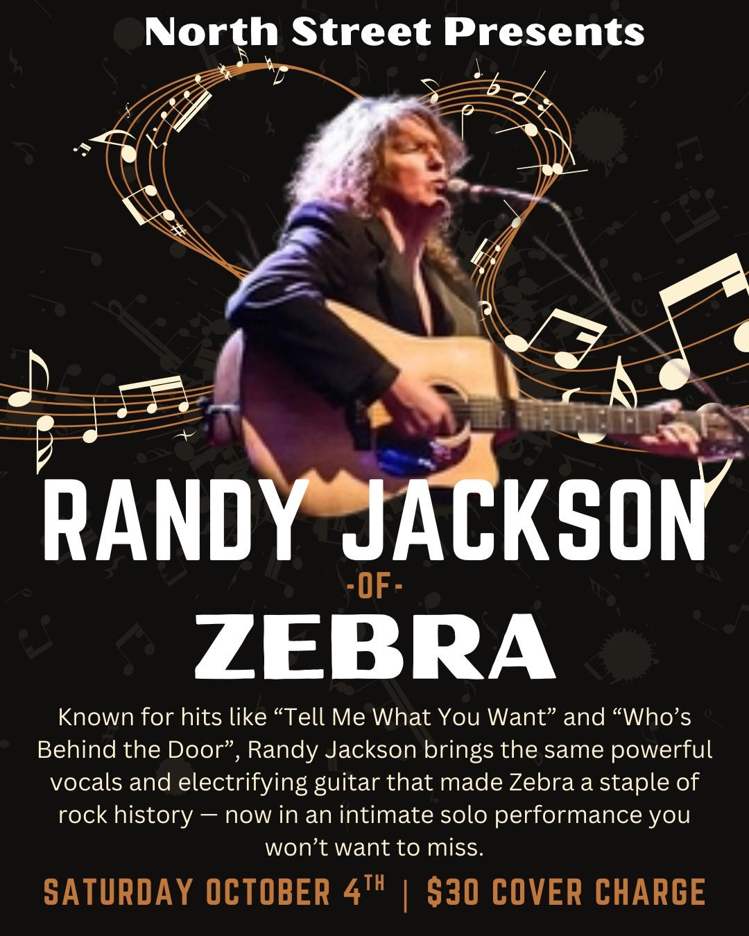 Randy Jackson at "North Street Tavern" White Plains, NY Friday 10/04/25 ...