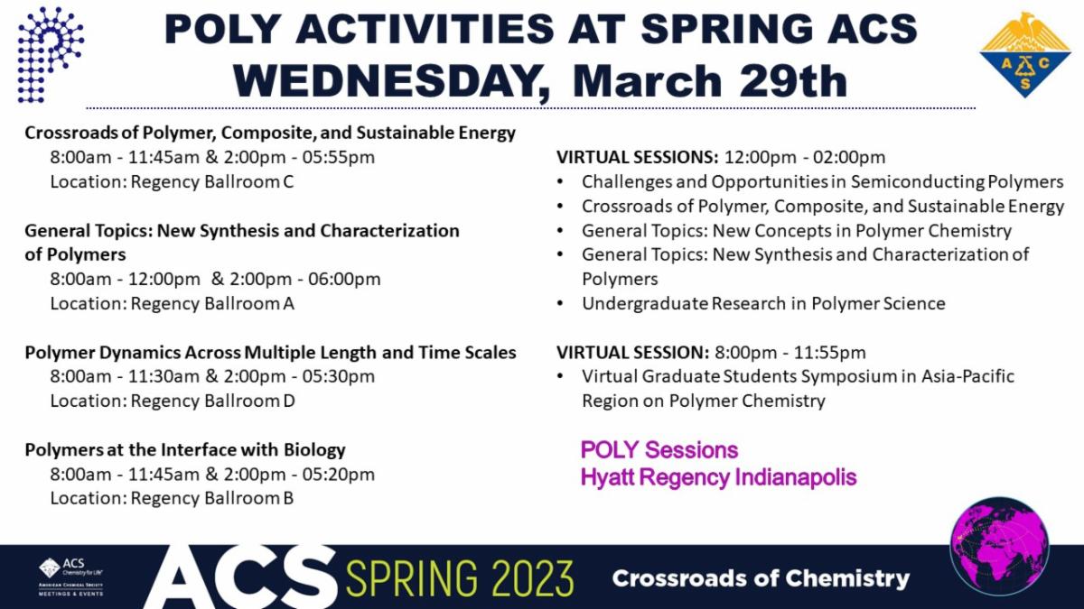 POLY at ACS WEDNESDAY-Sp2023