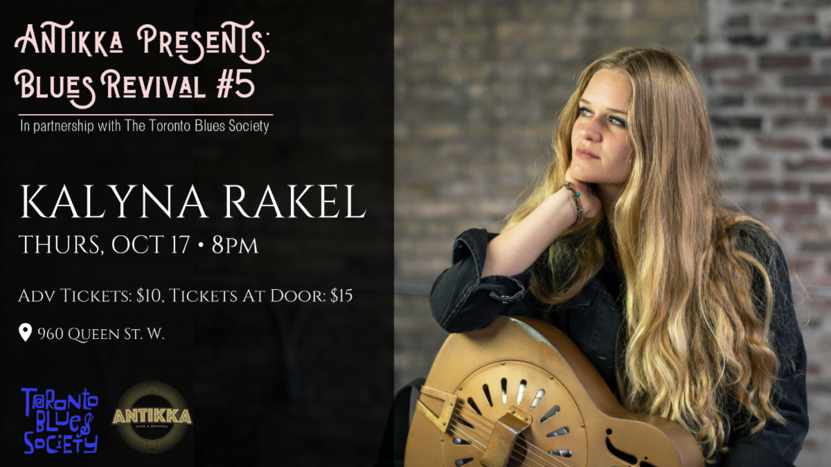 Tix for Kalyna @Antikka, Lloyd Spiegel Tonight, COBALT, Concerts & More!