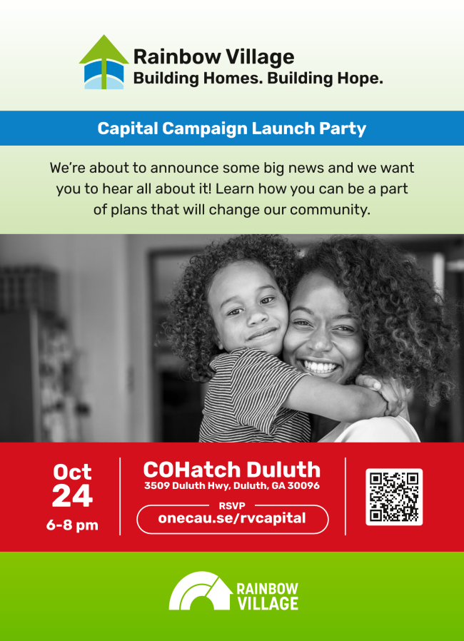 You are Invited to the Building Homes. Building Hope Launch Party!