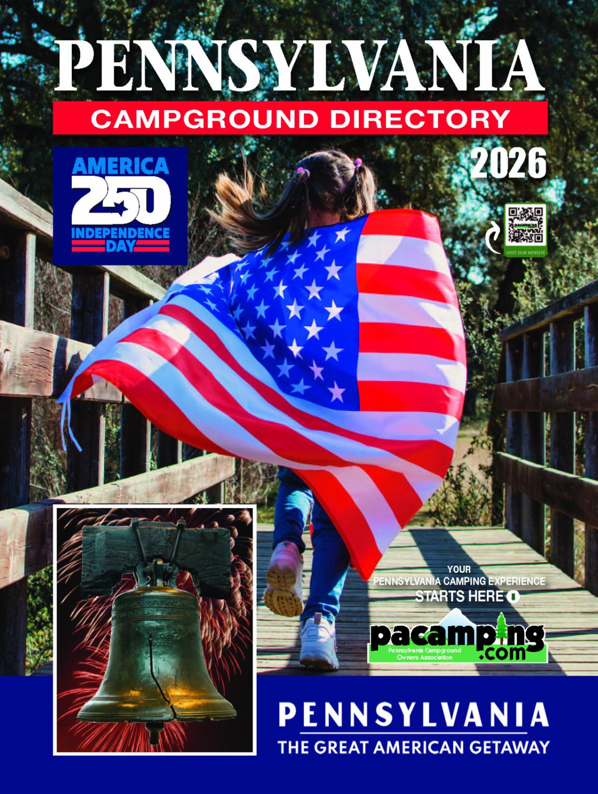 Promote Your Area with an Ad in the 2026 PA Campground Directory