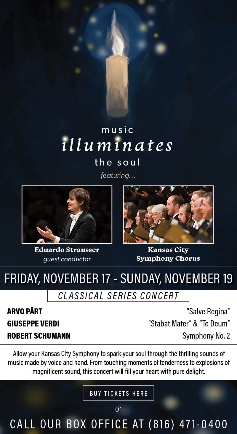 Enlightening music with your KC Symphony...