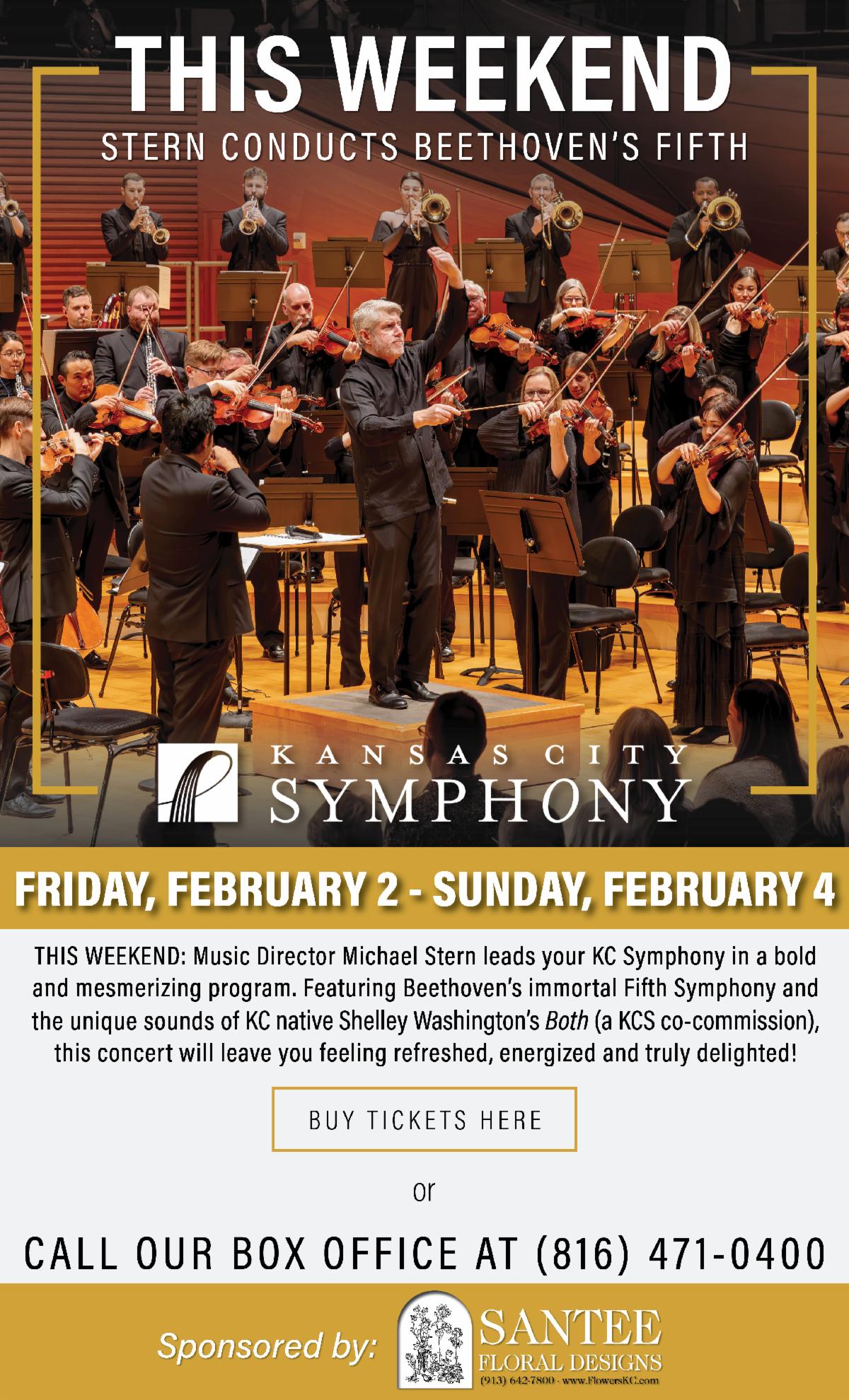 Beethoven’s Fifth Symphony THIS WEEKEND with your KC Symphony