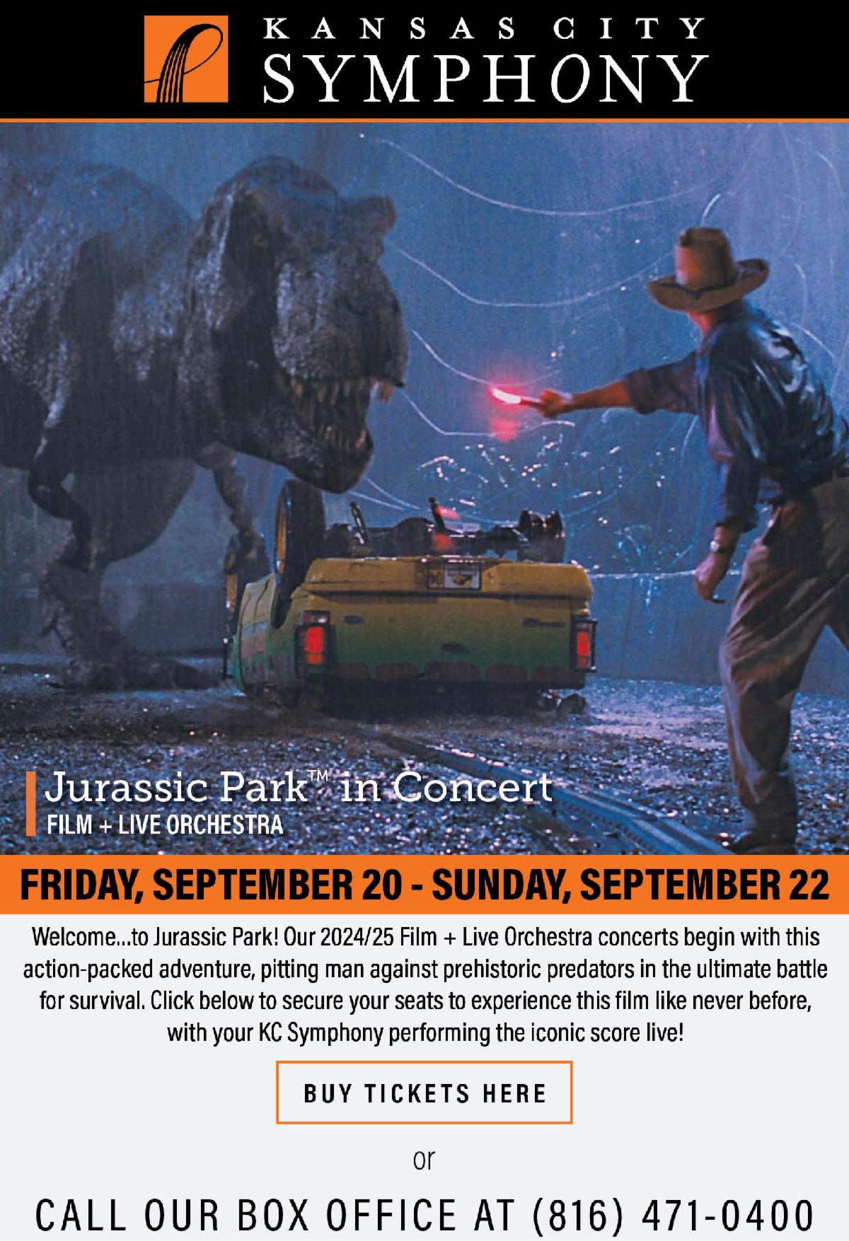 Welcome…to Jurassic Park!