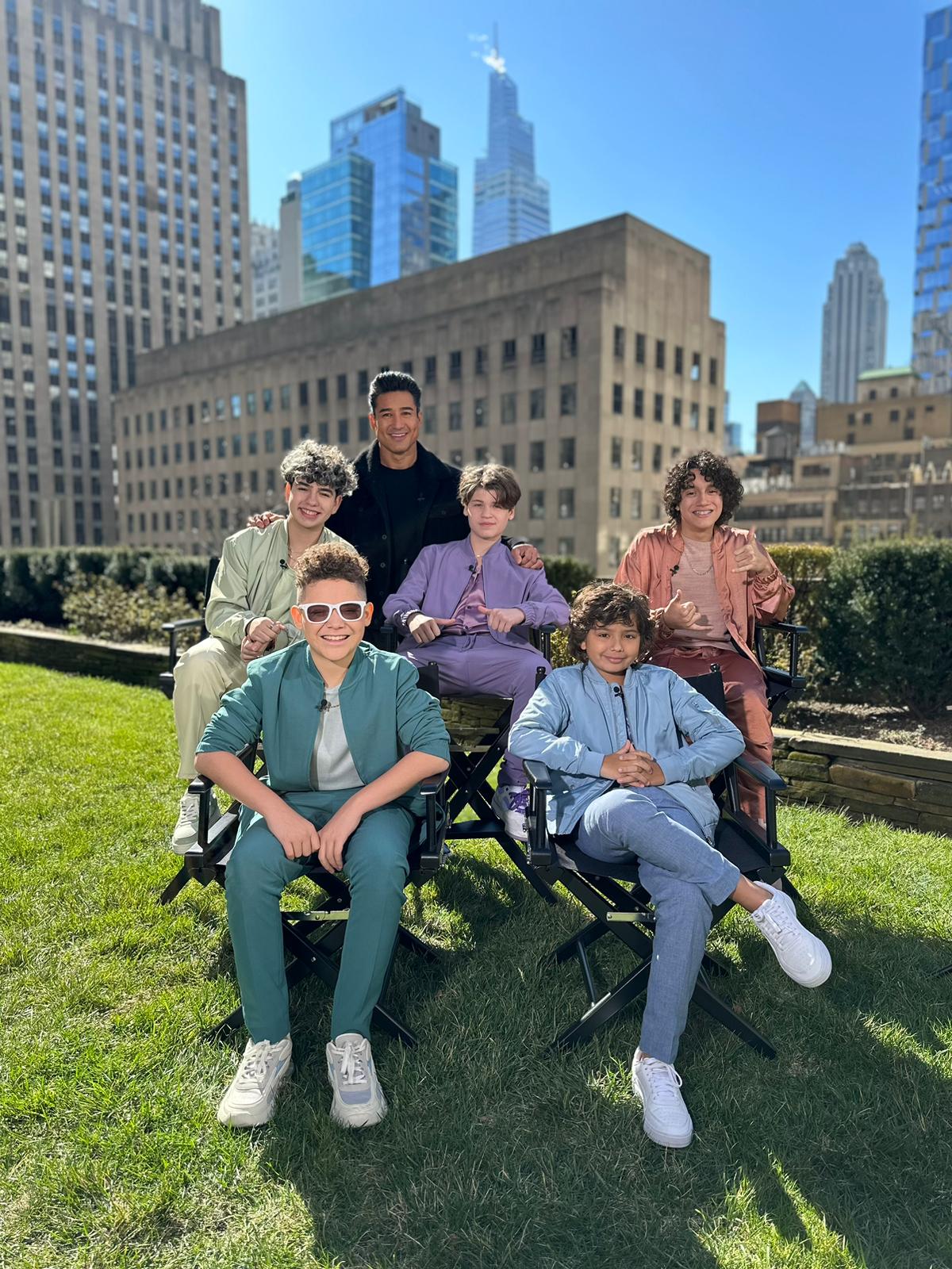 ABC's GOOD MORNING AMERICA and MARIO LOPEZ REVEAL the NEW MENUDO