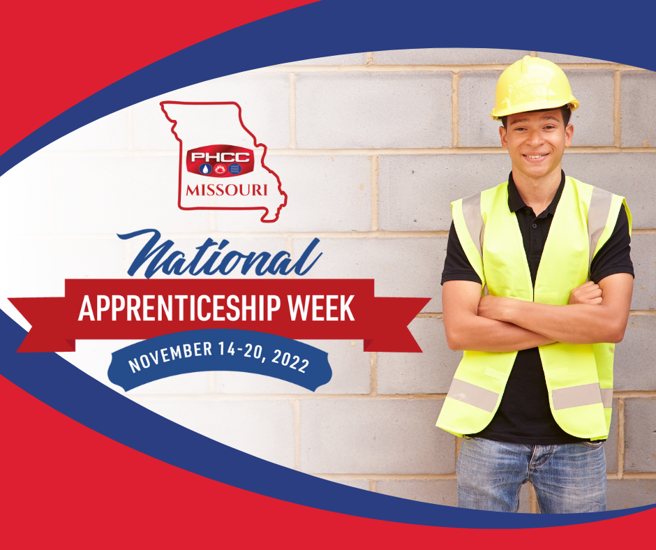 Missouri PHCC Celebrates National Apprenticeship Week
