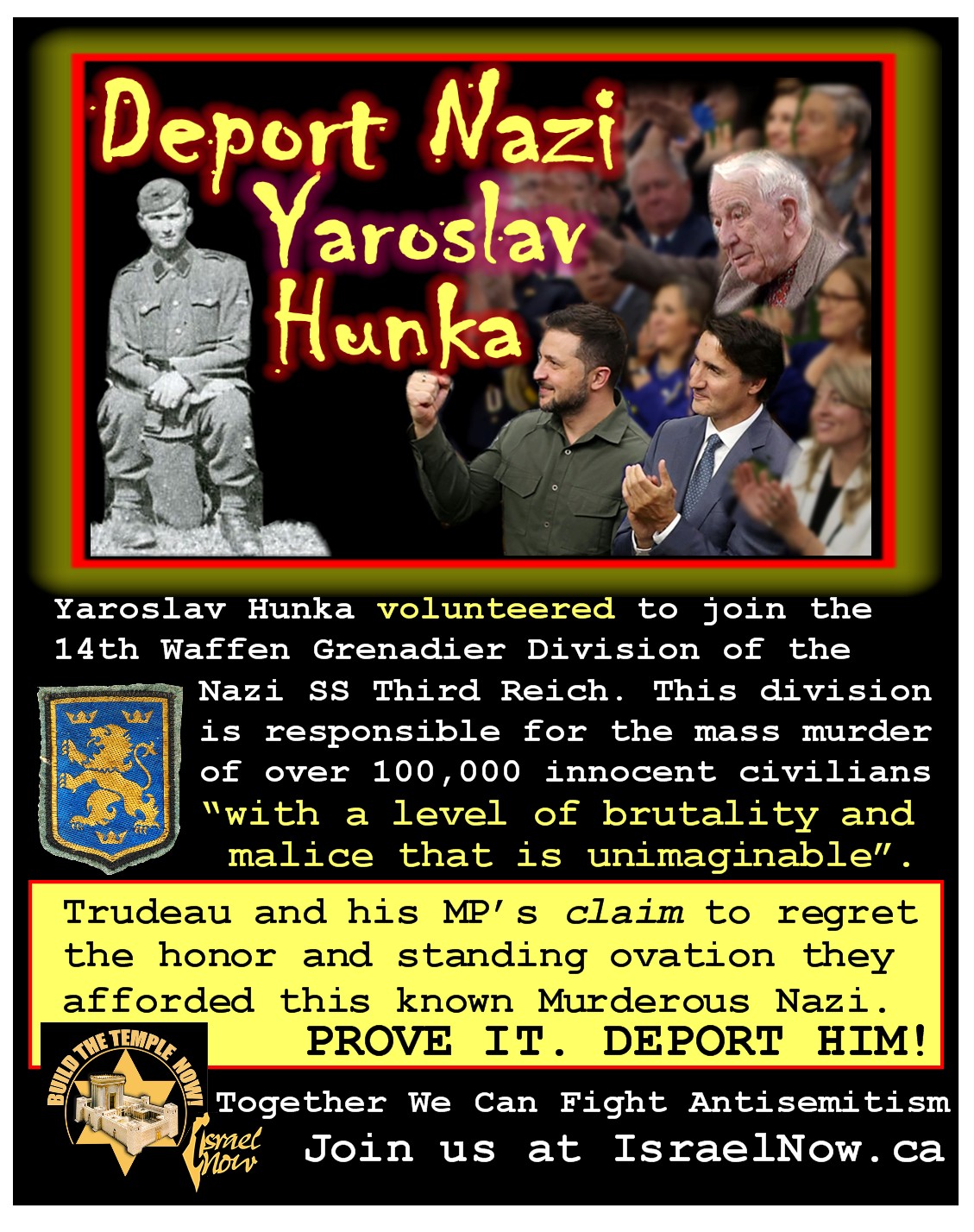 New Video Shows A Confession Of A Nazi Who Served With Yaroslav Hunka ...