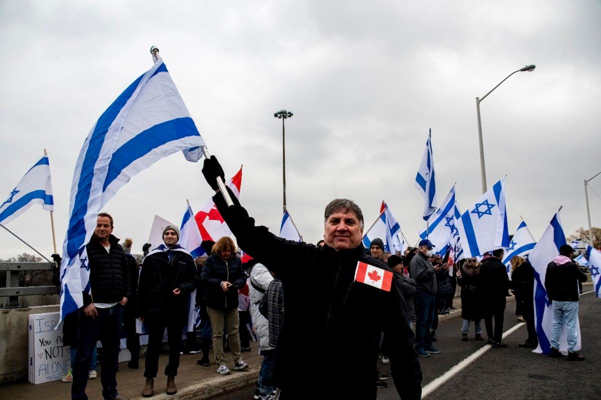 Meir Weinstein was proud to lead a successful counter protest against ...
