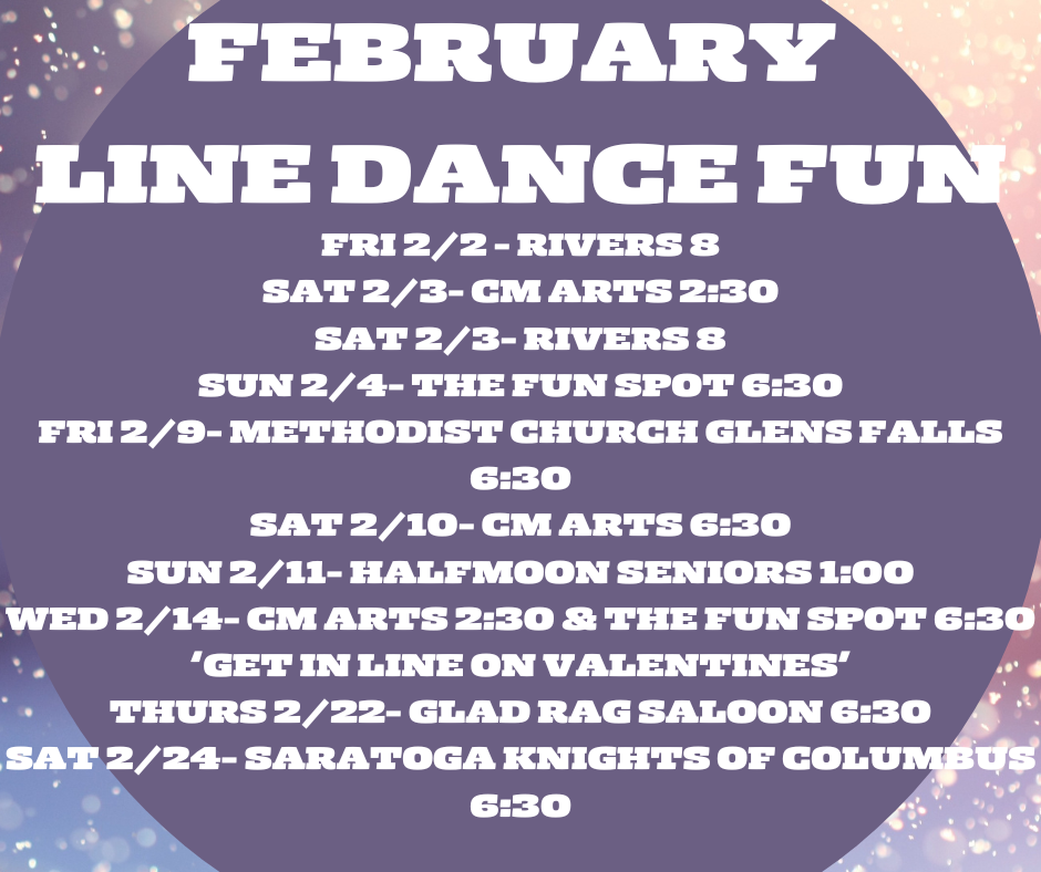Line Dancing Thursday & Saturday - Dollywood Bus Trip