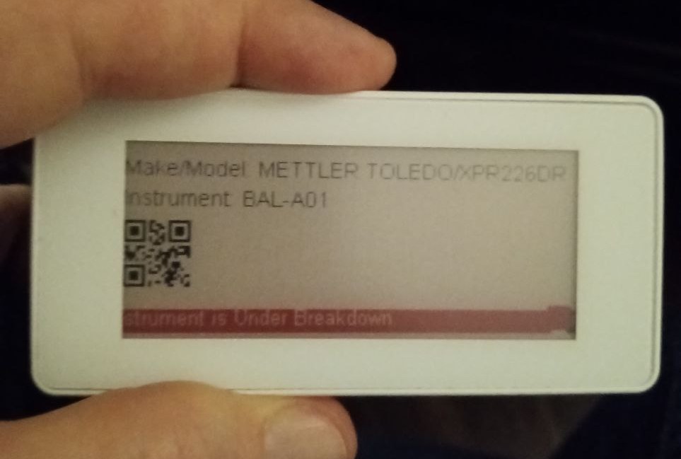 Digitized labels, they are here today (paper is gone)