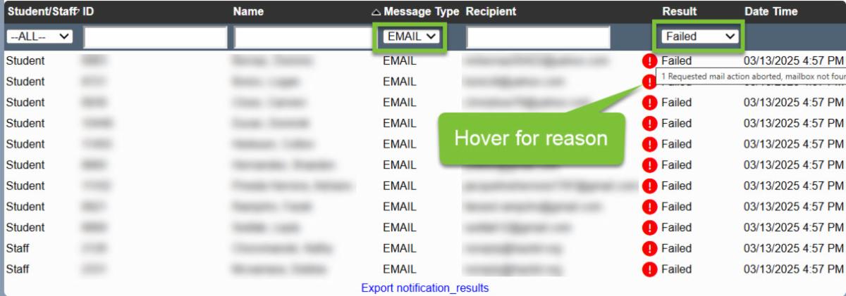 Notification Module - Enhancements