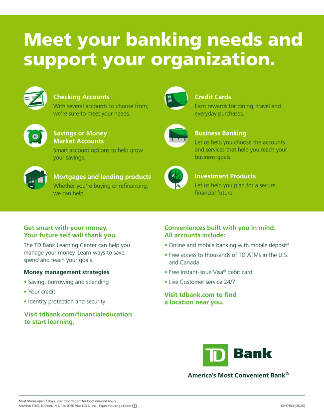 TD Bank "Partners" with Ethnic Online STEM Foundation!
