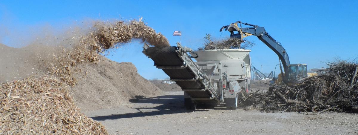 Wood Waste Reduction with a HogZilla Grinder!