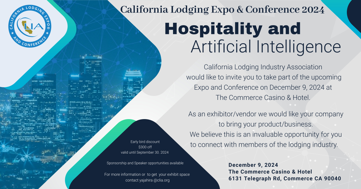 Showcase your Brand to the Hospitality Industry at the California ...