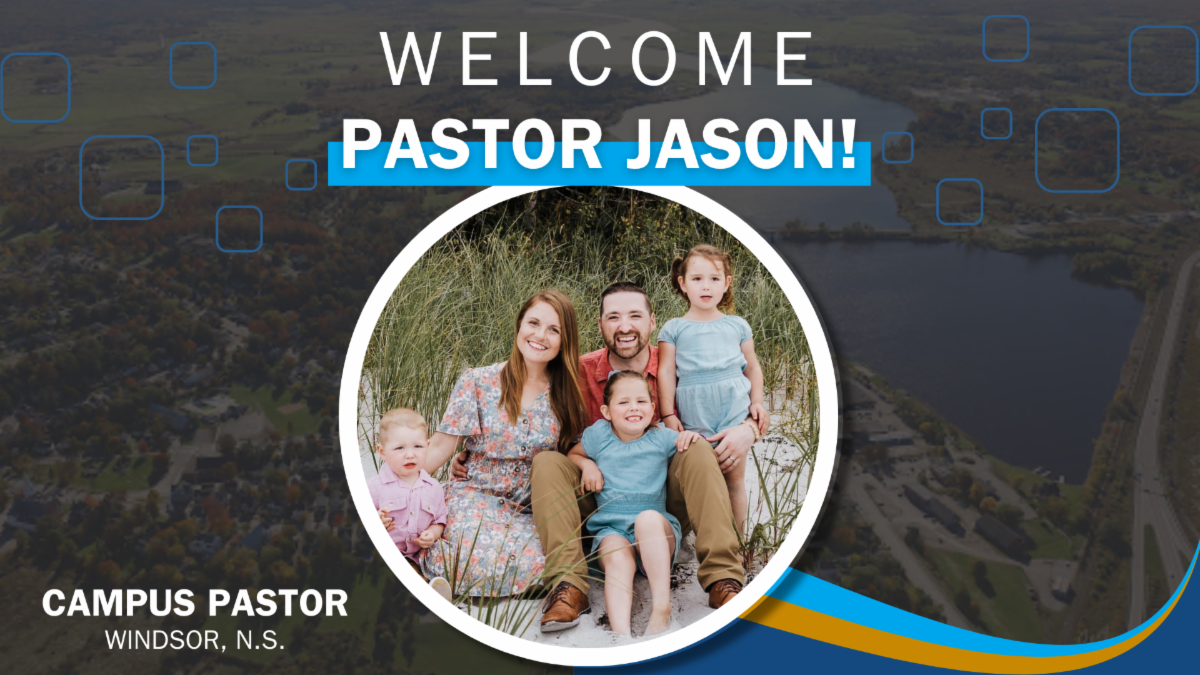 Welcome Pastor Jason!