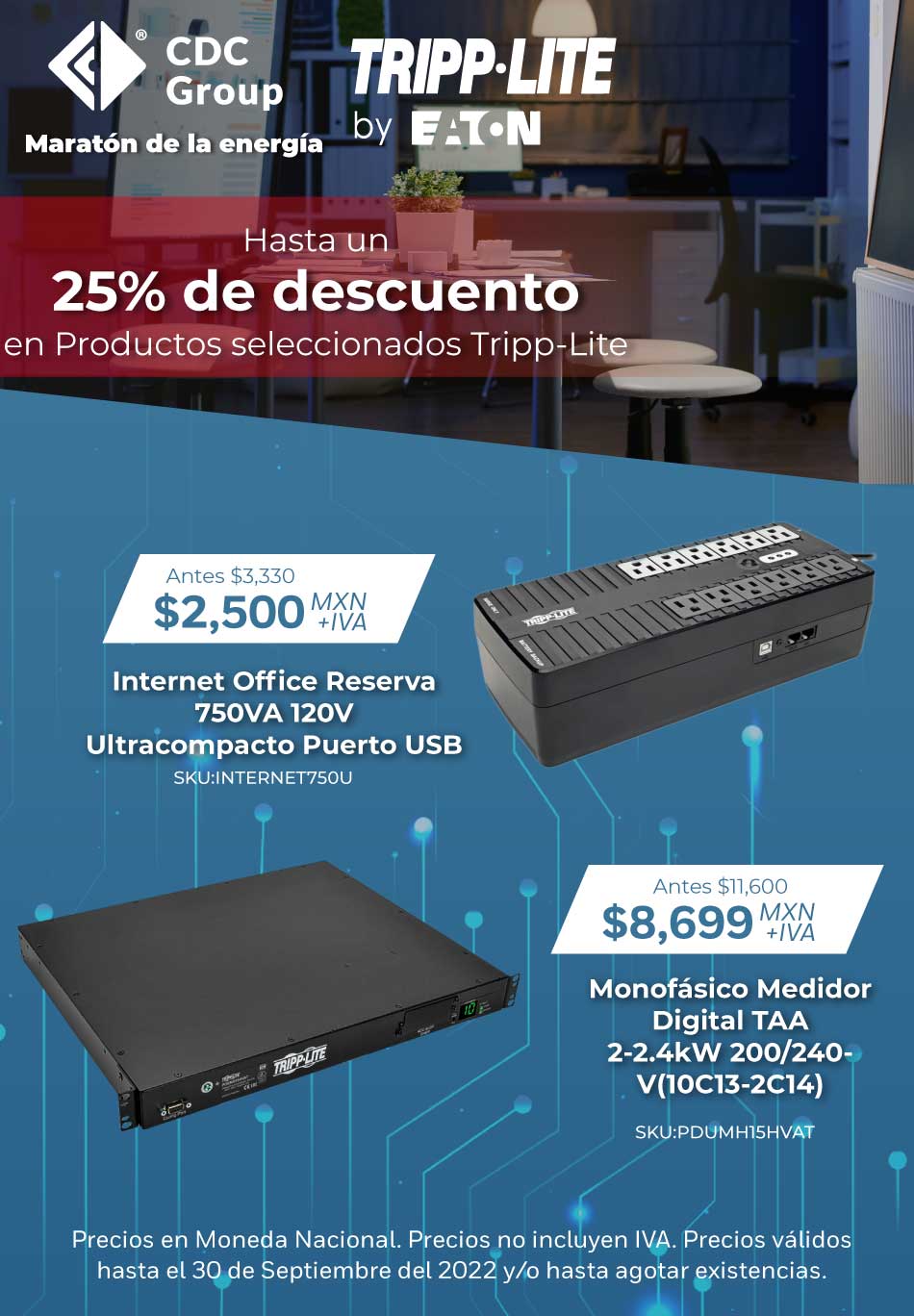 TrippLite con precios especiales