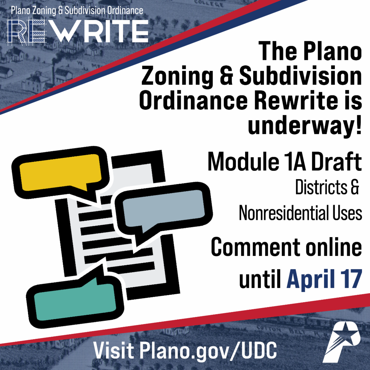 Plano City News: Zoning and Subdivision Ordinance Rewrite