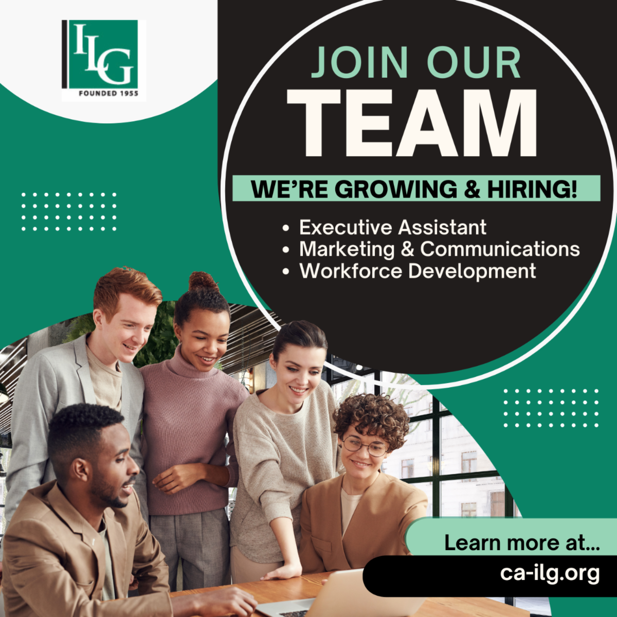 Join our Team: ILG is Hiring for Multiple Positions!