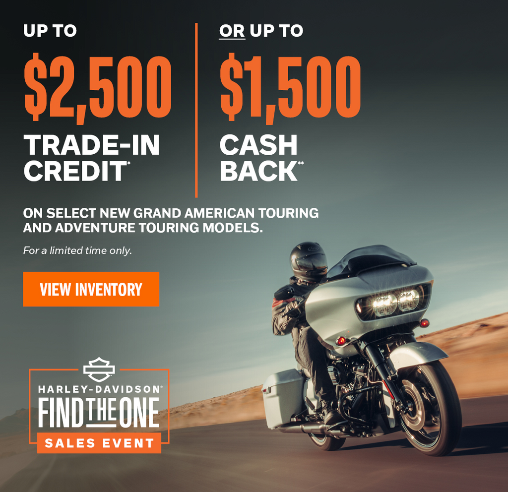JUST ANNOUNCED! Up to $2,500 Trade-In Credit or Up to $1,000 Cash Back ...